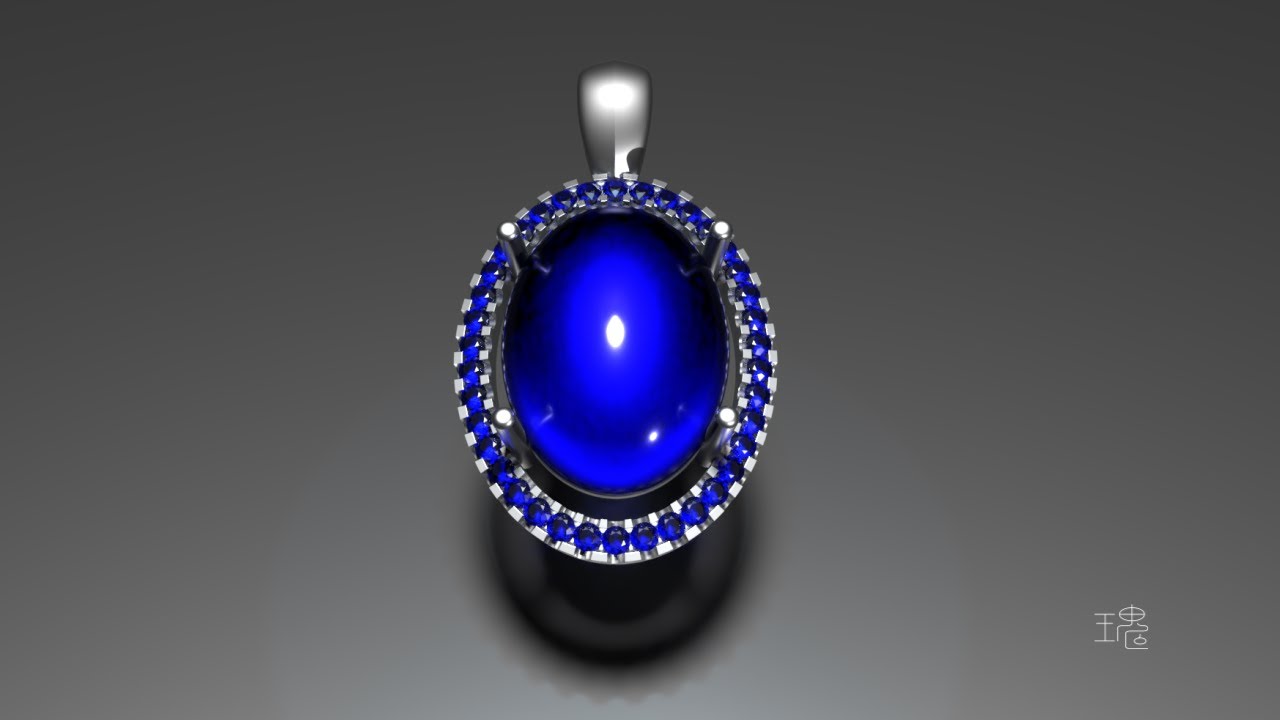 Blender 3D Jewelry Design Tutorial 012 Time-lapse - YouTube