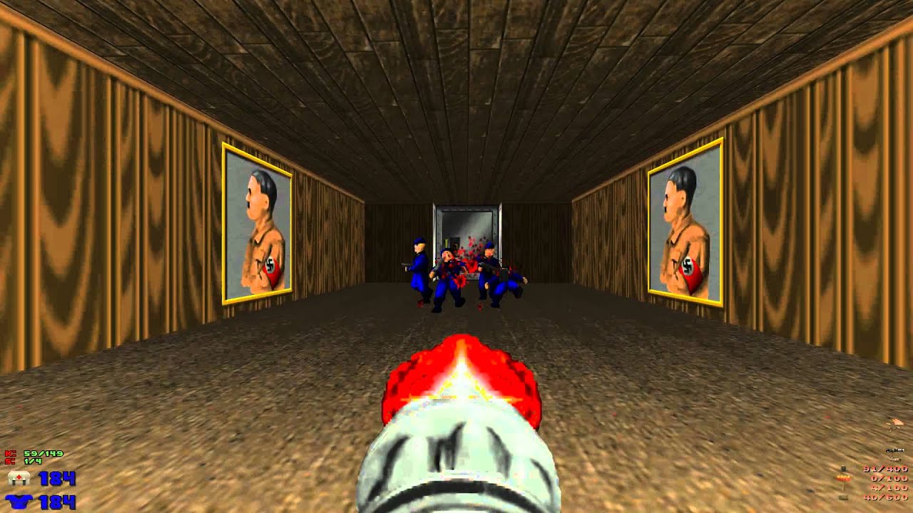 Doom 2 Hell on Earth - MAP31 Wolfenstein (Secret Level) - UVMAX 100% ...