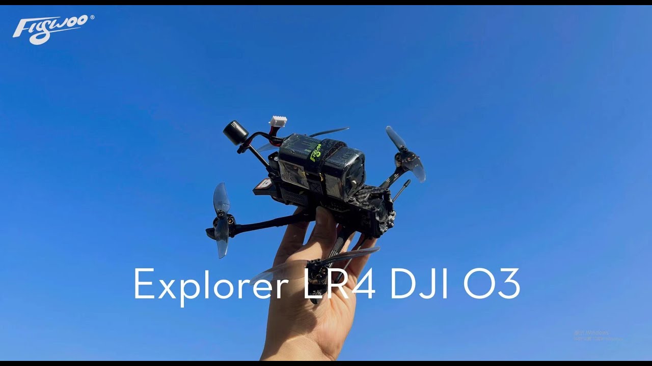 DJI O3 Air Unit / FLYWOO Explorer LR4 4K/60FPS Gyroflow - YouTube