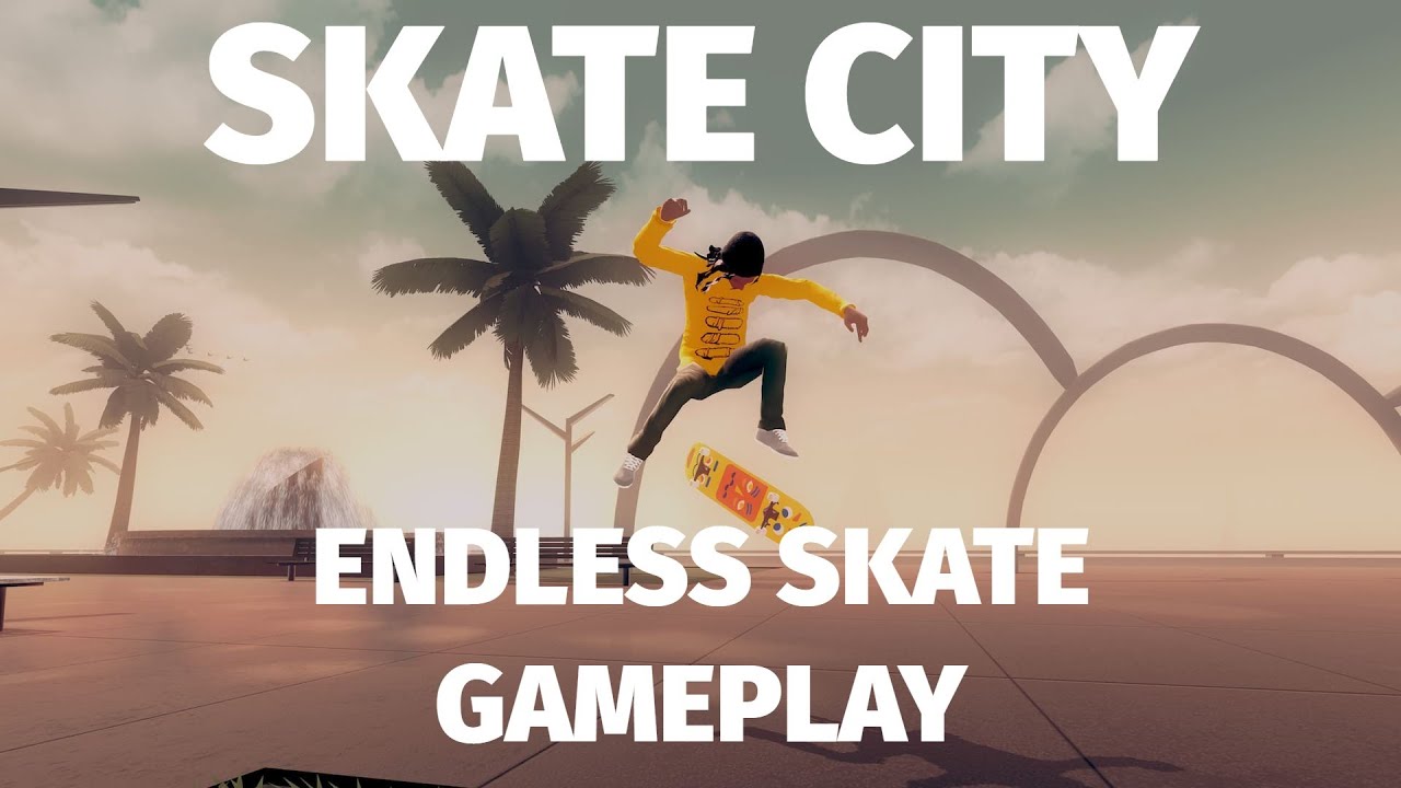 Skate City - Endless Skate Gameplay - YouTube