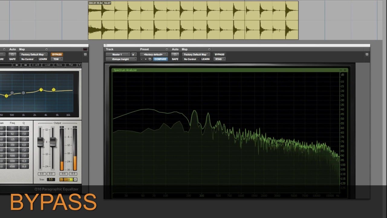 AVID DigiRack EQ III vs WAVES Q8 EQ - YouTube
