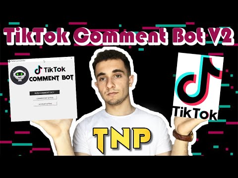TikTok Comment Bot - Comment automatically on TikTok (exe app)