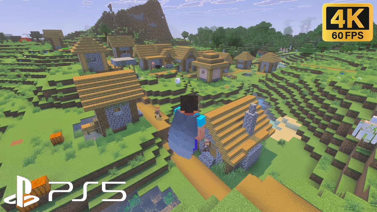 Minecraft - Vibrant Visual (Ps5) 4K 60FPS - No Commentary - YouTube