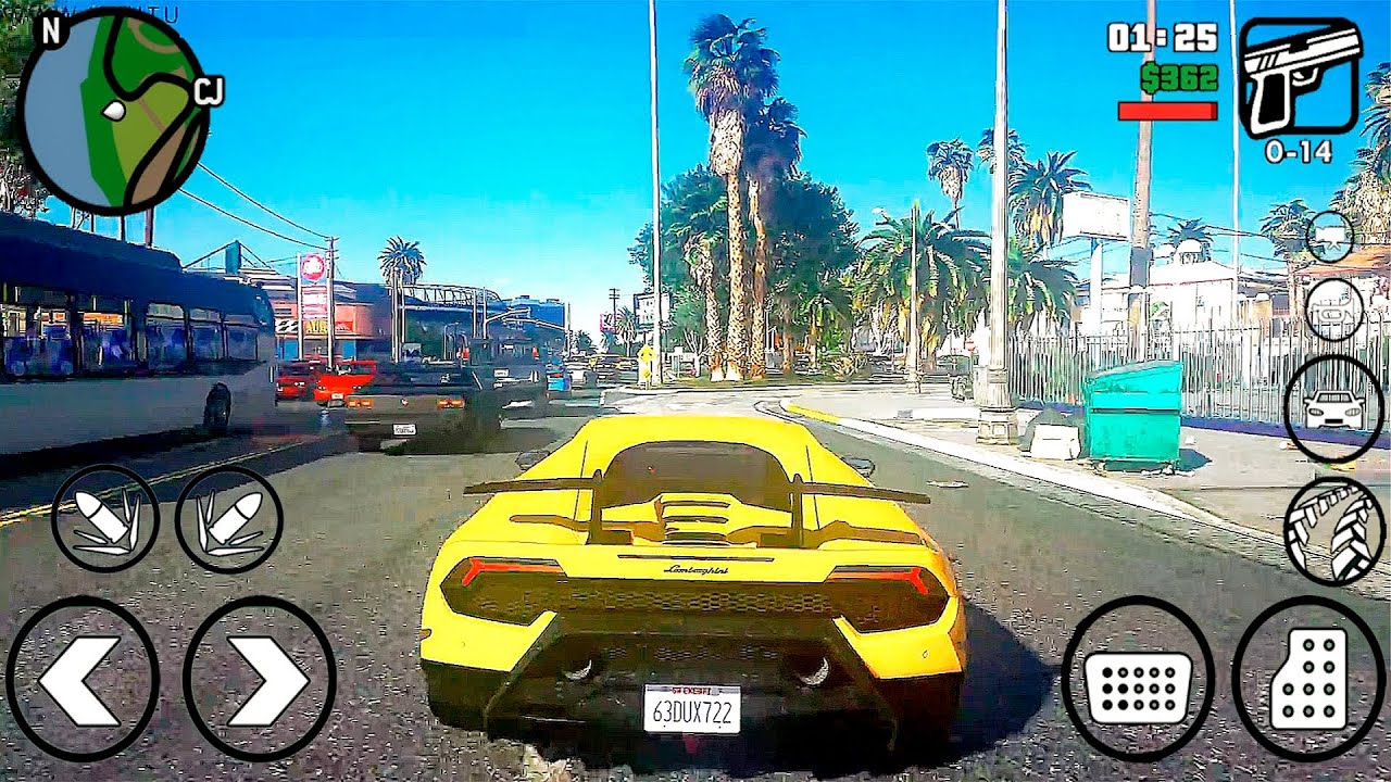 Mod Realista De GTA 5 Para GTA San Andreas Android - Converti Mi GTA SA ...