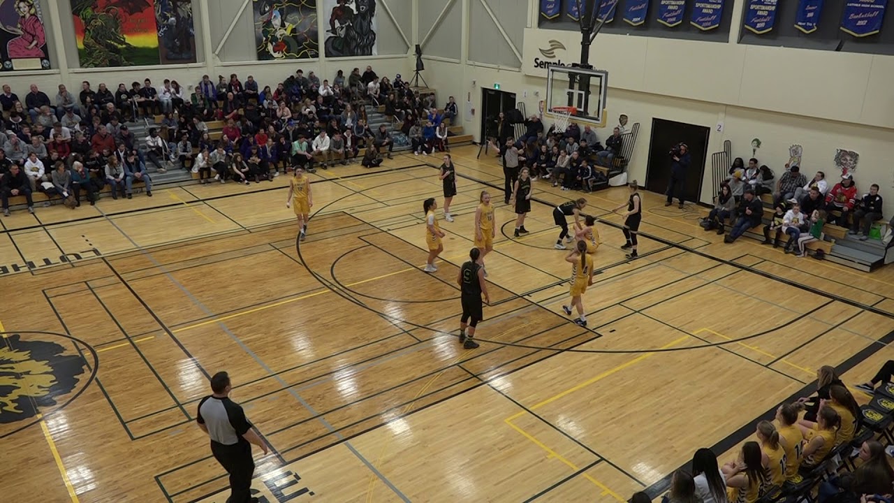 LIT 2019 GIRLS FINALS: LeBoldus Golden Suns vs Lethbridge Collegiate ...