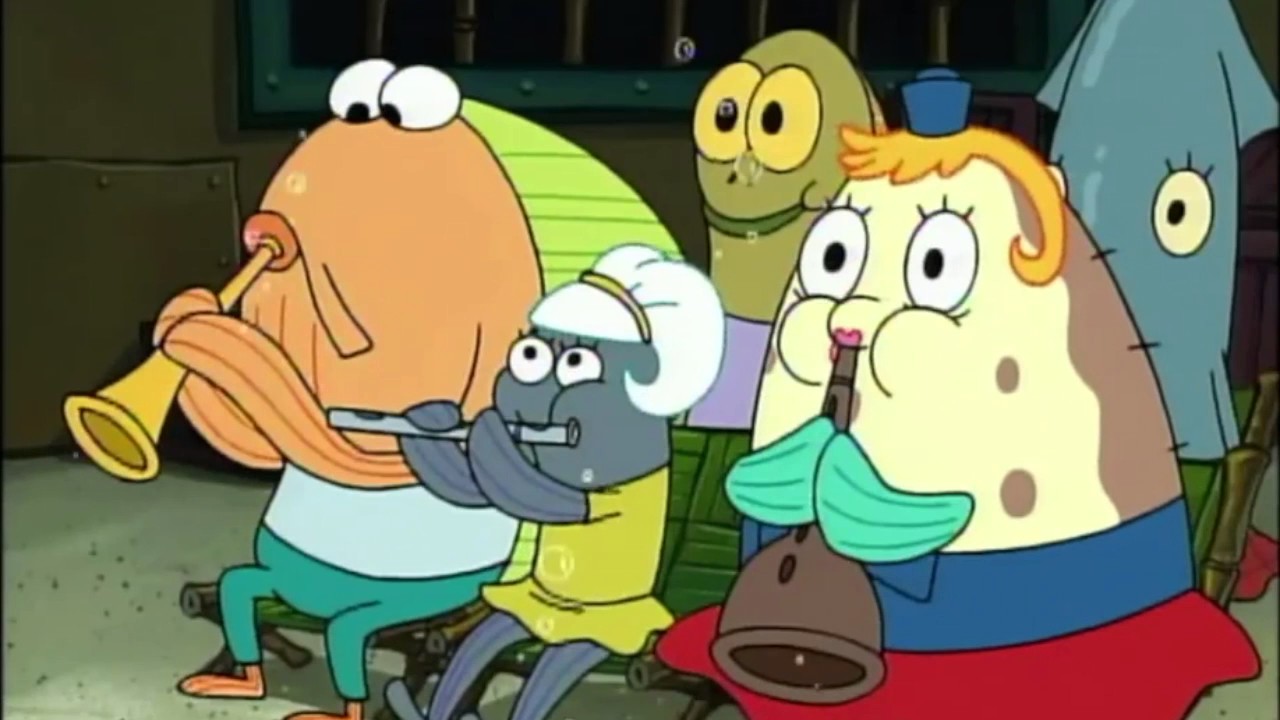 Squidward's Band Meme - YouTube