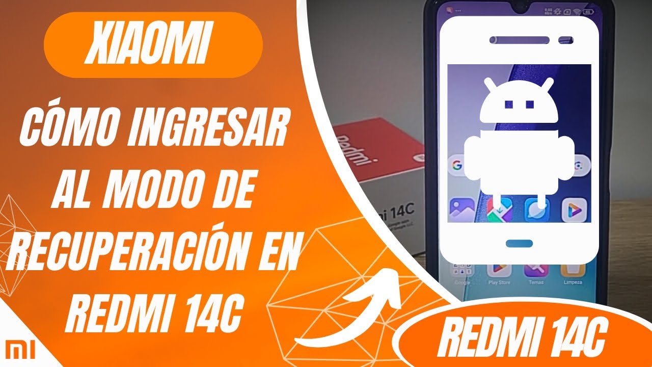 Cómo ingresar al modo de recuperación en Redmi 14C - YouTube