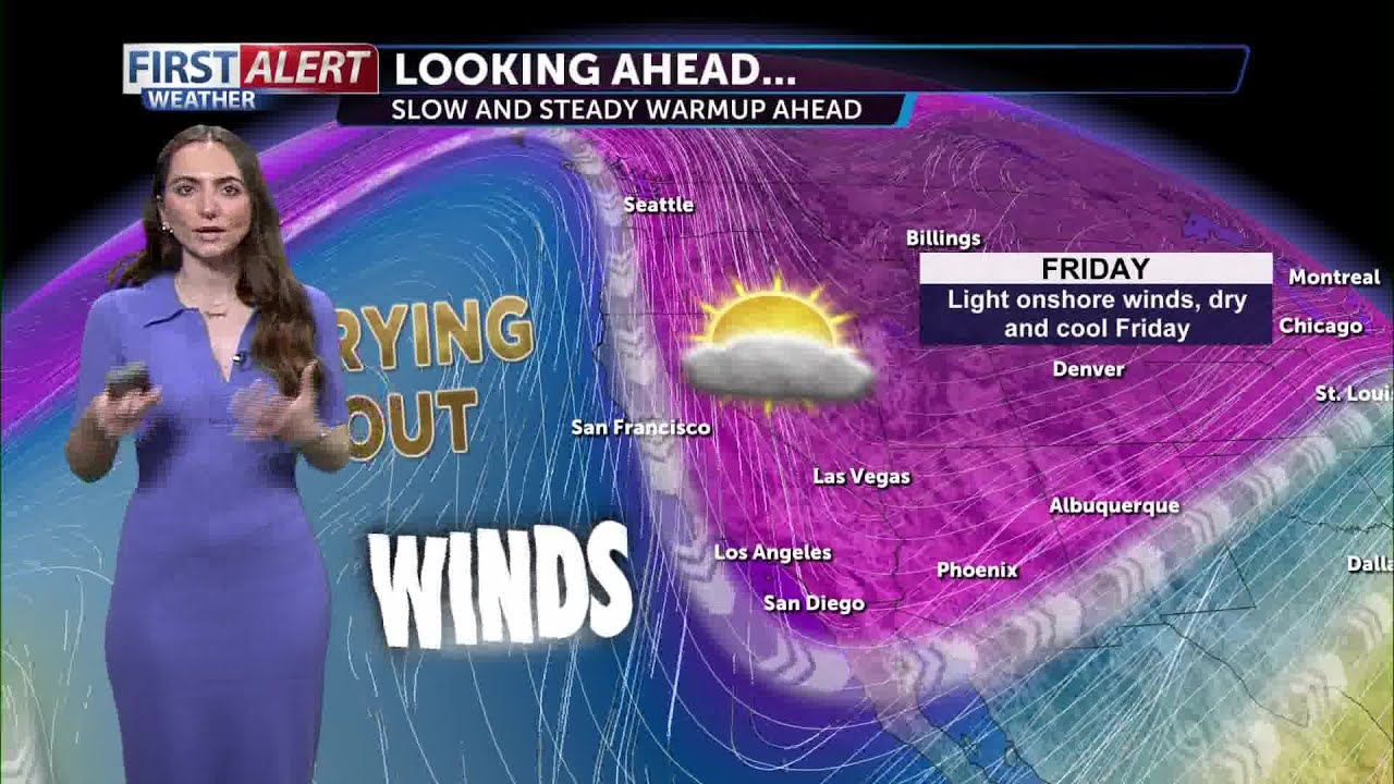 Dry weather Saturday, cool temperatures - YouTube