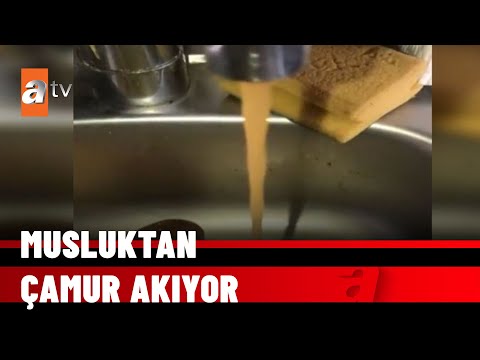 Lüks sitede çamurlu su rezaleti - atv Haber 14 Nisan 2022