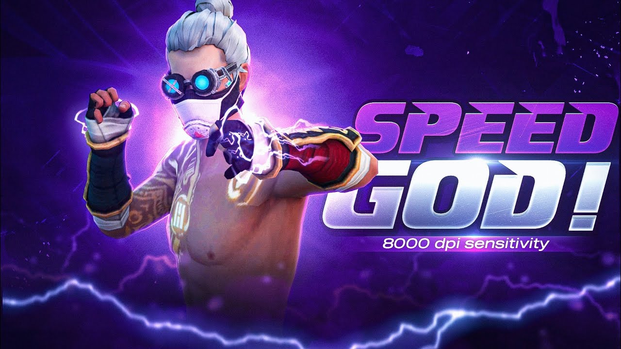 Speed GOD 8000 DPI Gameplay 😨😱 Free Fire @RaiStar - YouTube