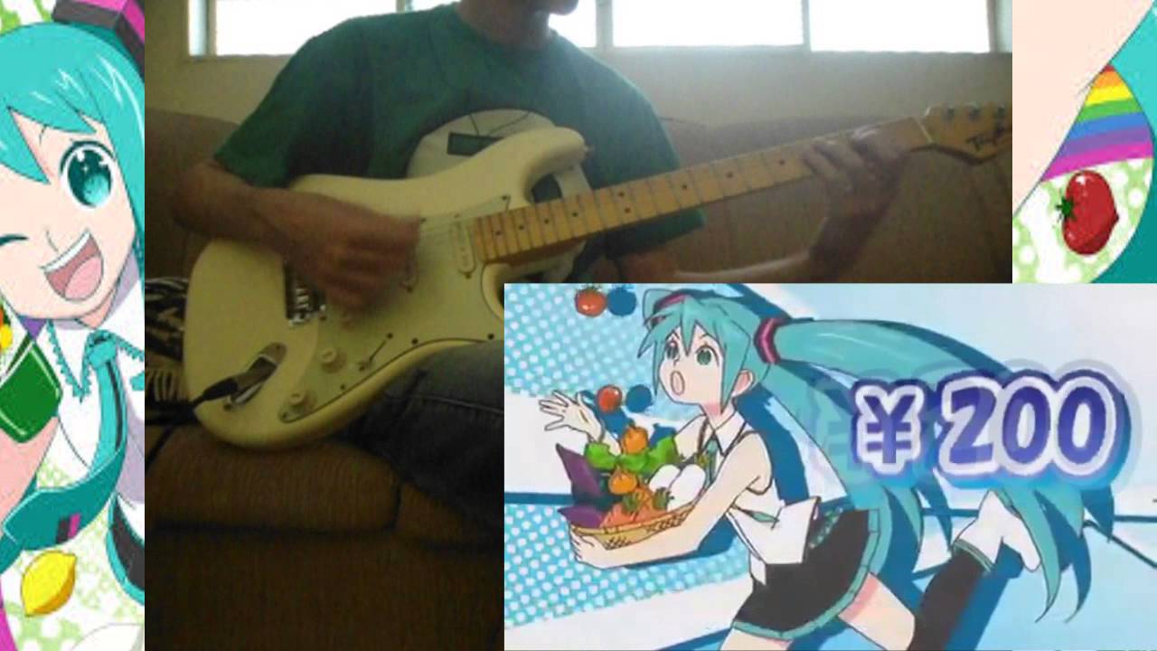 Hatsune Miku - Popipo ぽっぴっぽ Guitar Cover - YouTube