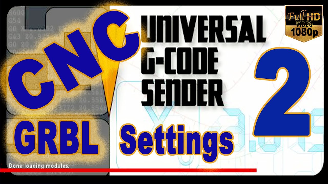 Clearly and Simply Demonstrates How to Set up GRBL Settings for CNC ...