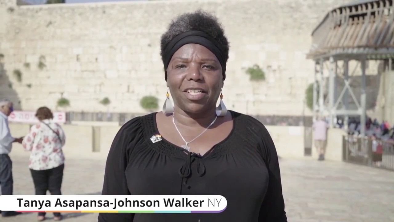 Trans Activist and Military Veteran Tanya Walker Visits Israel - YouTube