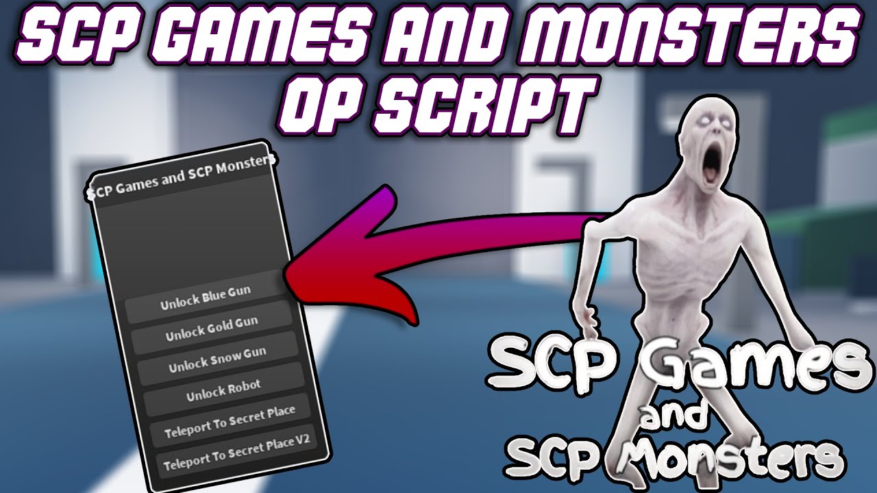[NEW] SCP Games and SCP Monsters OP Script (2025) PASTEBIN - Get All ...