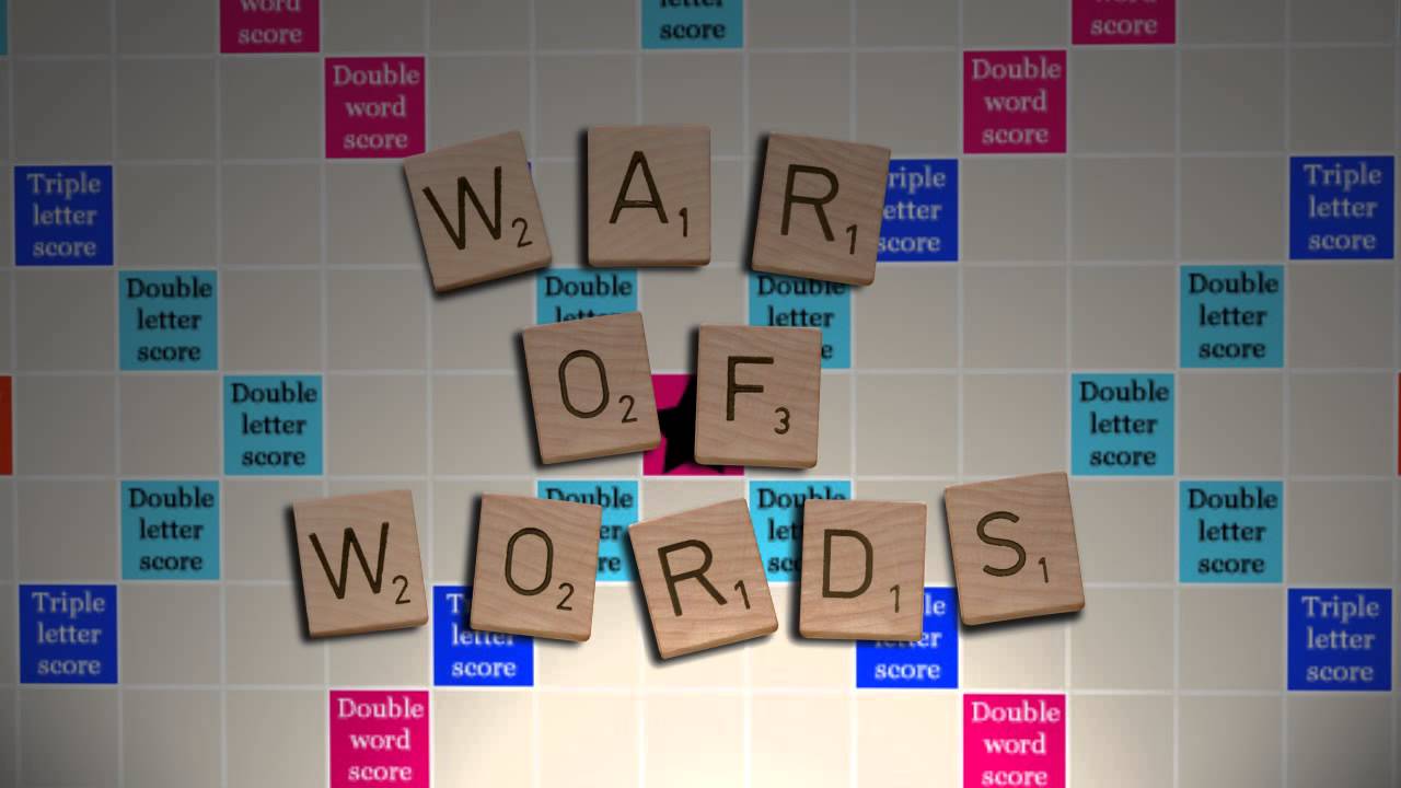 SCRABBLE WAR OF WORDS - YouTube