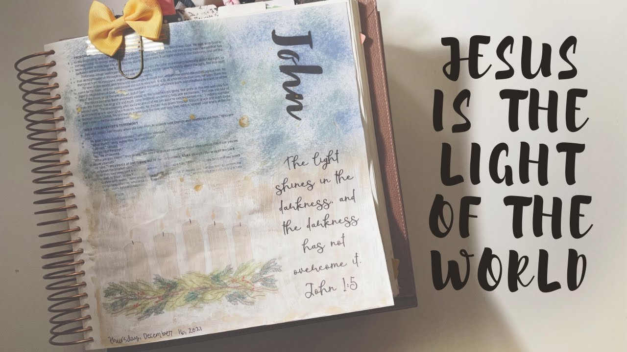 Jesus is the light of the world | Advent tradition | Creative Faith ...