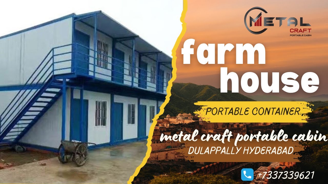Modern Portable Farm House | Customizable & Durable Designs | Metal ...