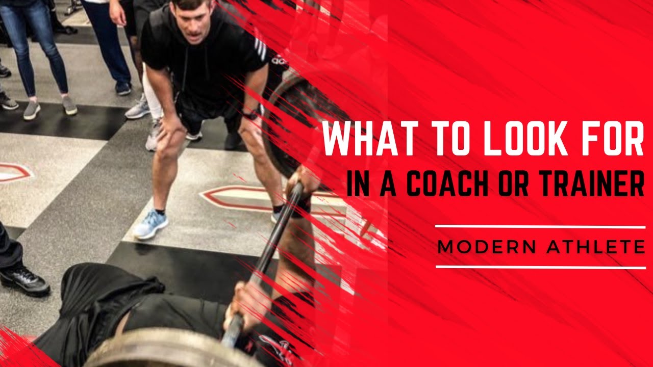 3 Things to Look For in a Coach or Trainer - YouTube