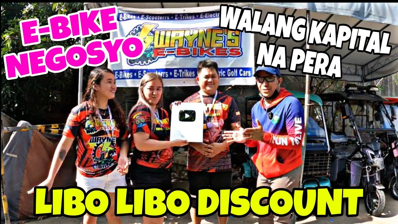 E-BIKE NEGOSYO WALANG PUHUNAN DITO II GUSTO MO? - YouTube