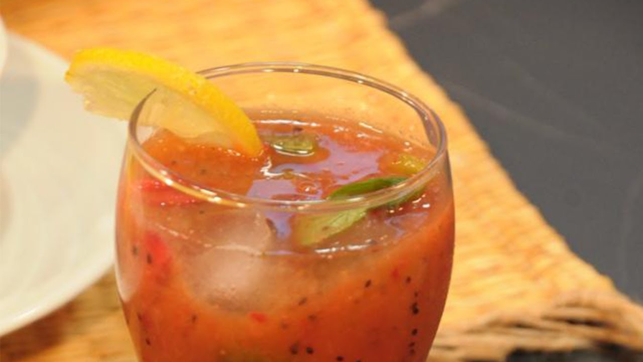 cocktail mojito aux fruits - كوكتال الموهيتو بالغلال - YouTube