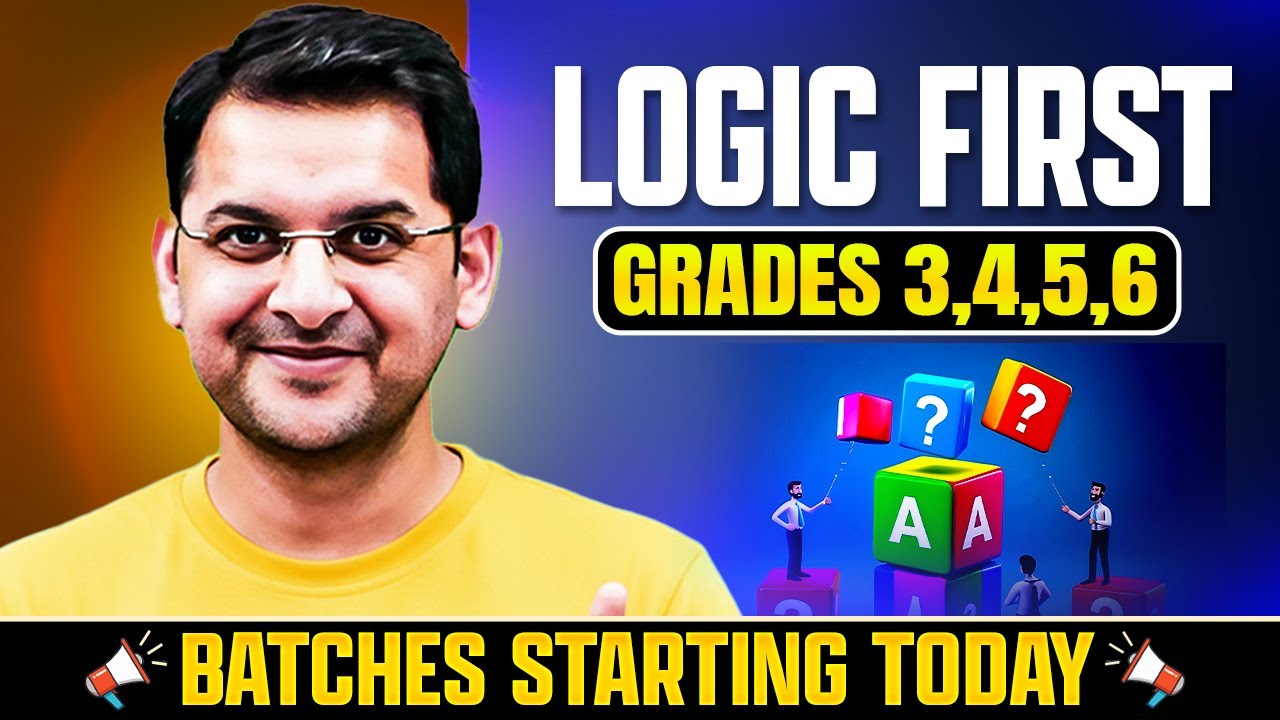 Why Logic is Important for Grades 3,4,5,6? | Abhay Sir | VOS - YouTube
