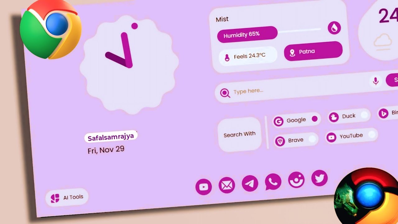 Get Pixel Style Material UI in Google Chrome │ Best Google Chrome Theme ...
