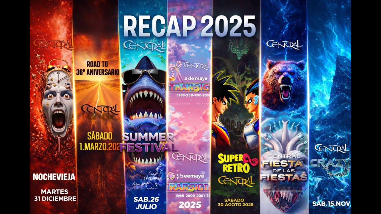 CENTRAL ROCK ALMORADÍ -🔥 RECAP 2025 🔥Un año. Muchas noches. Una ...
