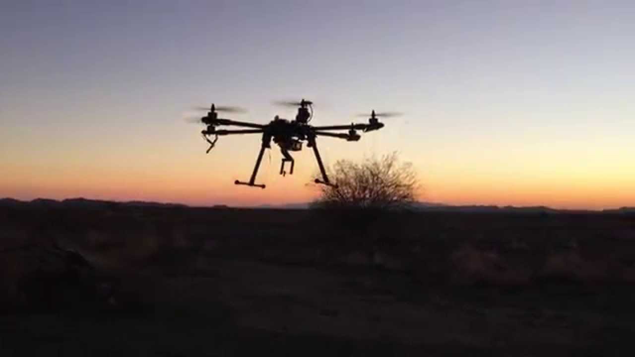 First flight hexacopter - YouTube