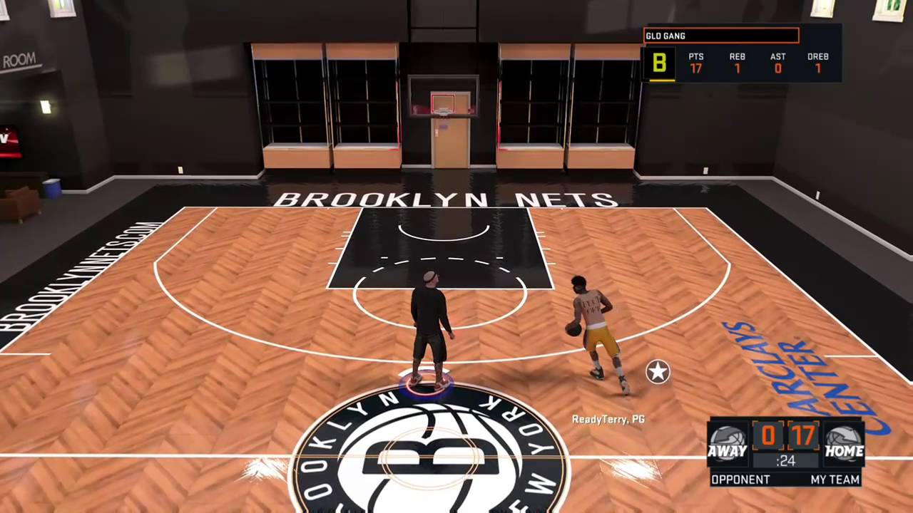 NBA 2K16 My court gameplay - YouTube