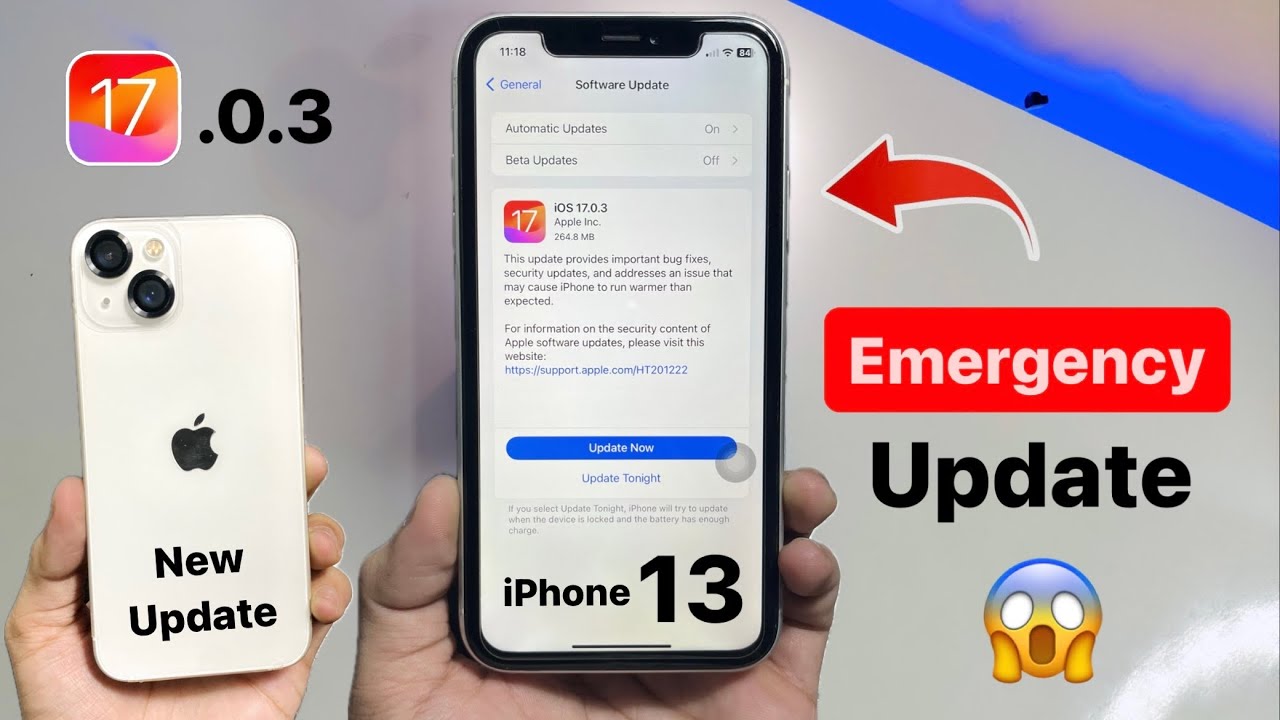 iPhone 13 - iOS 17.0.3 New Update - Most Important Update iPhone 13 ...
