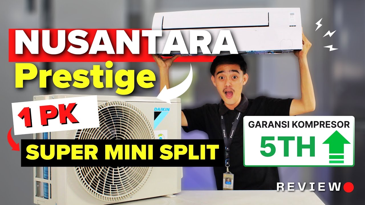 JANGAN BELI AC SEBELUM LIHAT DAIKIN STC 25 YV INI! 😲 SUPER MINI TAPI ...