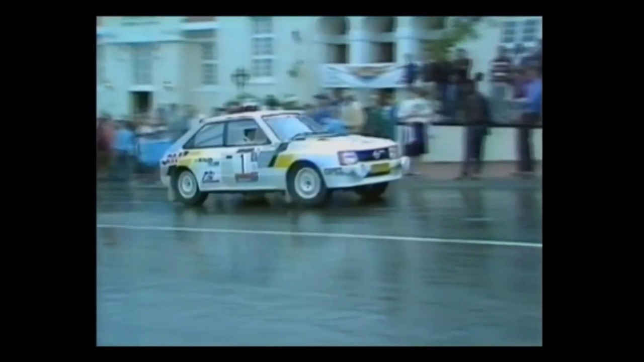 1984 Jurgens International Rally: Tony Pond - Opel Kadett 400 - YouTube
