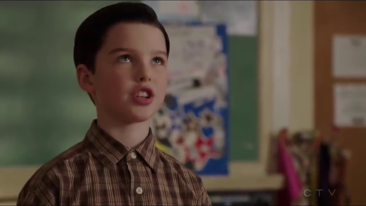 Sheldon auditions for school drama[young sheldon] - YouTube