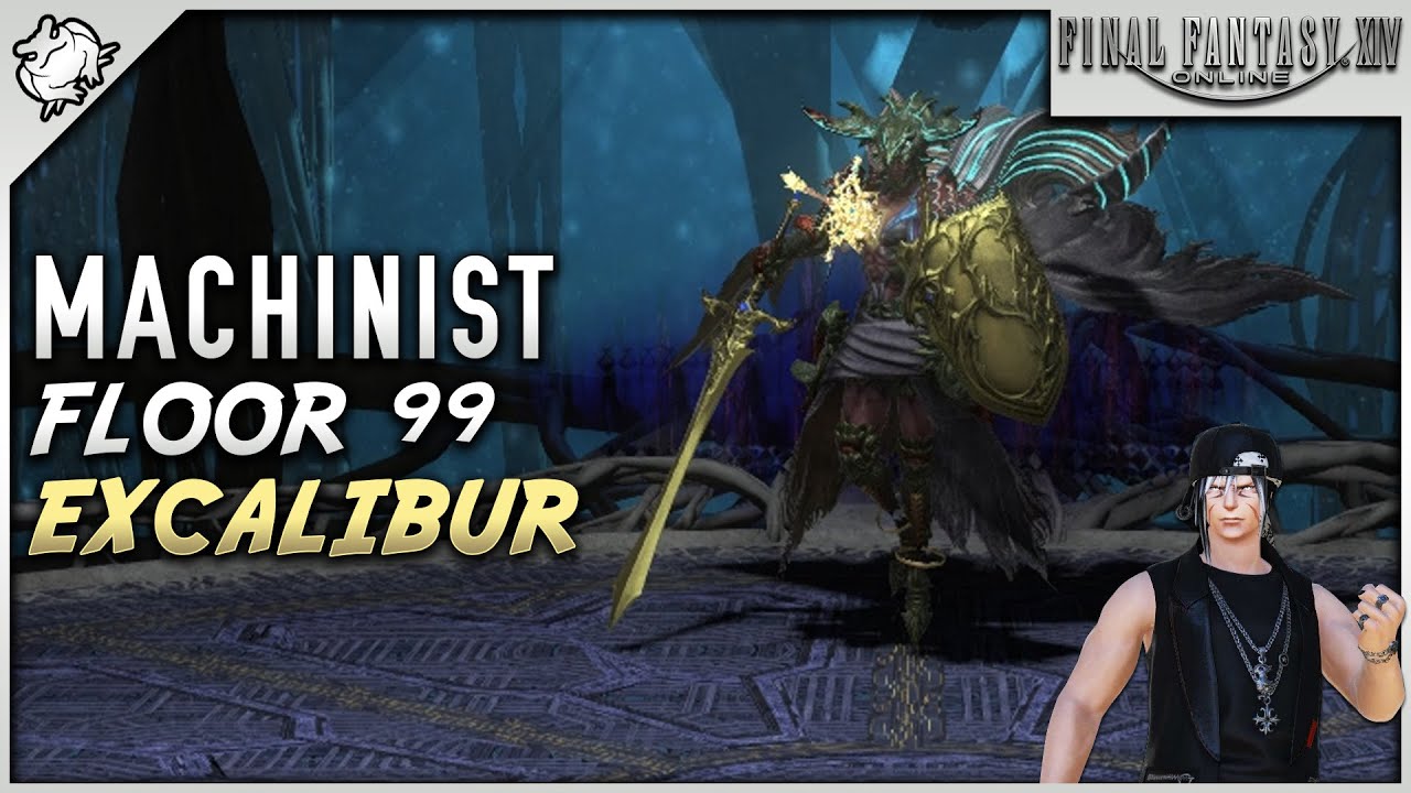 FFXIV - MCH Solo Floor 99 Excalibur (Eureka Orthos) - YouTube