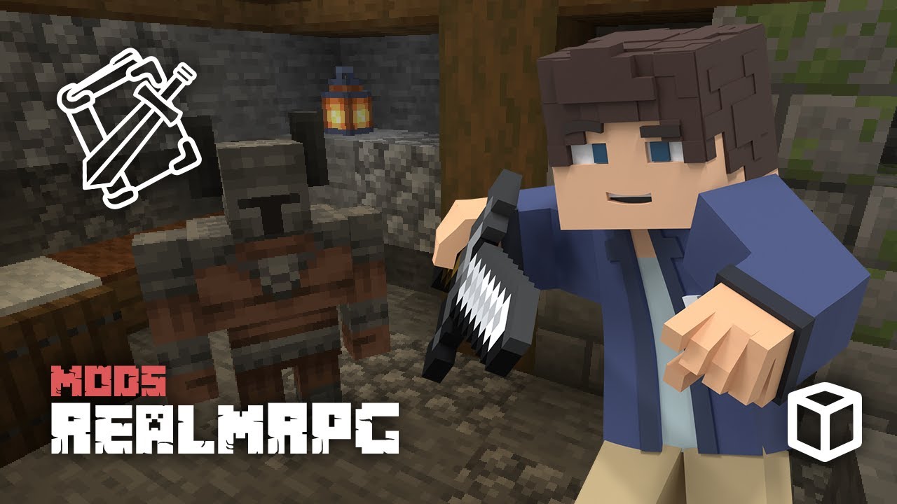 Realm RPG: Quests & Rewards Mod for #Minecraft - YouTube