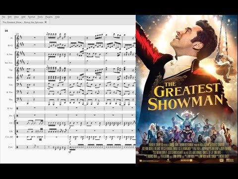 The Greatest Showman - The Greatest Show (Marching Band Arrangement ...