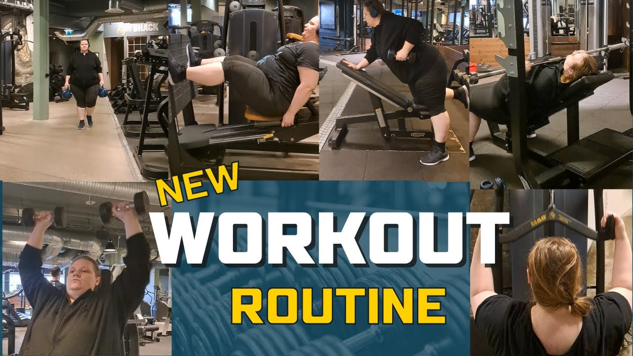 New Workout Routine with 6 Compound Exercises for Obese Beginners - YouTube