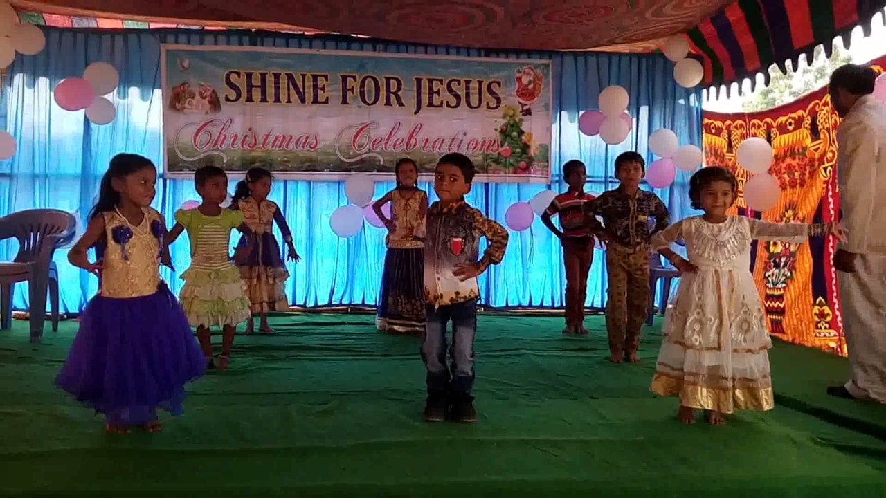 Latest Telugu Christmas Songs Kids Dance shine For Jesus Church 2016 latest-telugu-christmas-songs-kids-dance-shine-for-jesus-church-2016