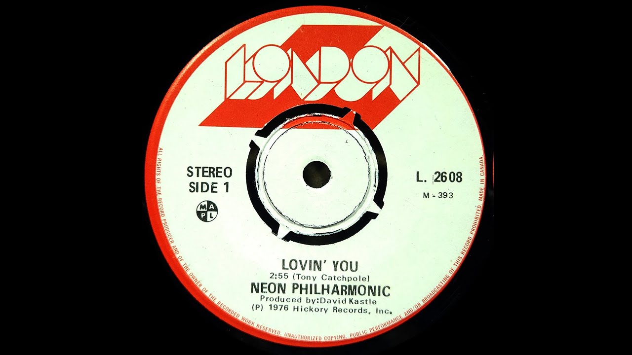 The Neon Philharmonic - Lovin' You/Don't Look Back (1976) - YouTube