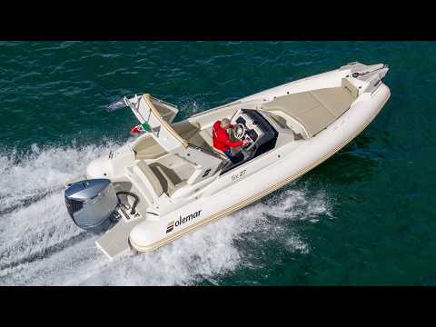 Solemar SX27: Il test e la visita guidata. A 50 Nodi con l' Honda V8 350! @hondamarineitalia