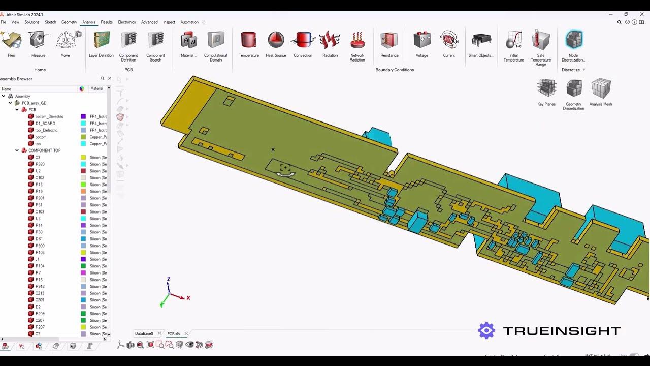 Altair SimLab Electronics Cooling Capabilities - YouTube
