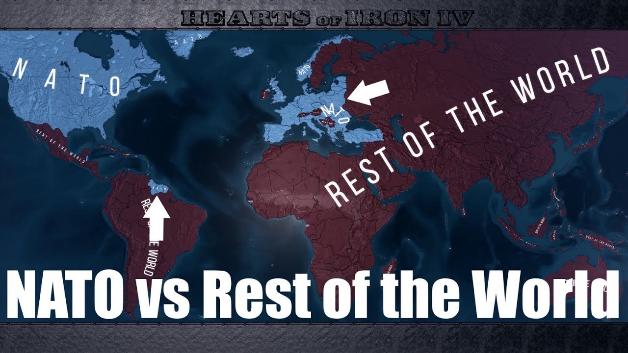 NATO vs Rest of the World - Hoi4 timelapse - YouTube