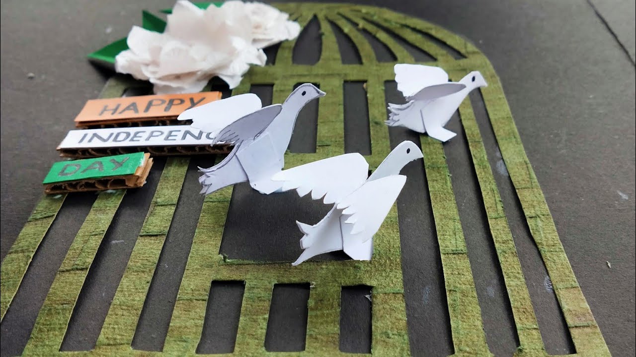 Independence day card ||Creative ideas for Independence day card||15th ...