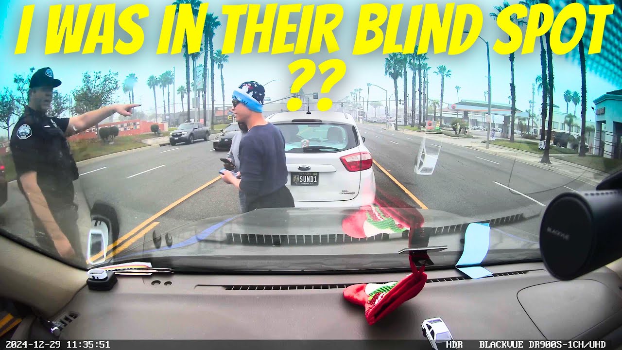 DRIVER DIDN'T KNOW I WAS IN THEIR BLIND SPOT Road Rage Bad Drivers Hit and Run Brake Check ...