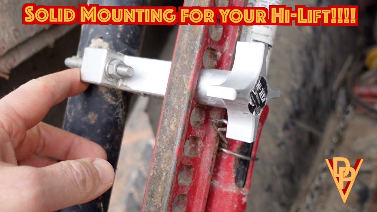 Hi-Lift Jack Adjustable Tube Mount Review - YouTube