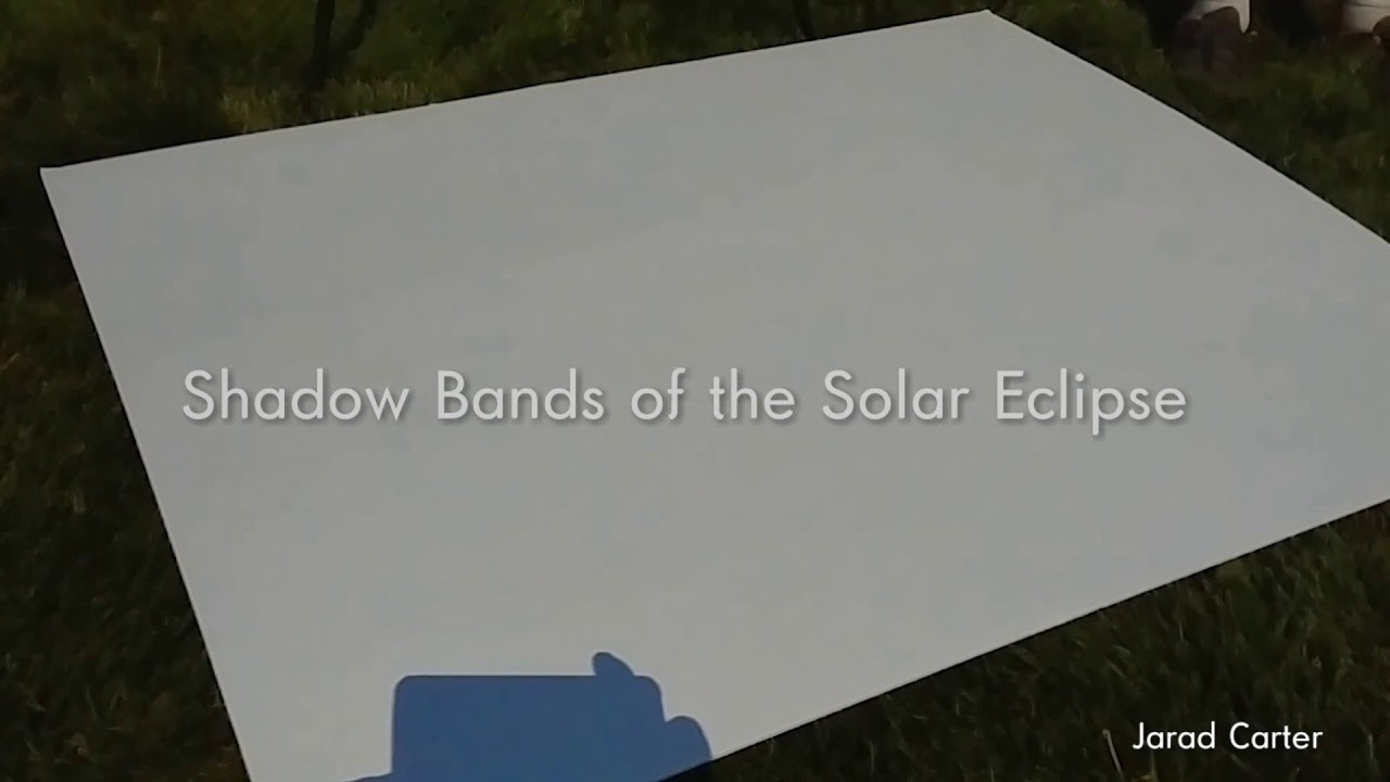 Solar Eclipse Shadow Bands - YouTube