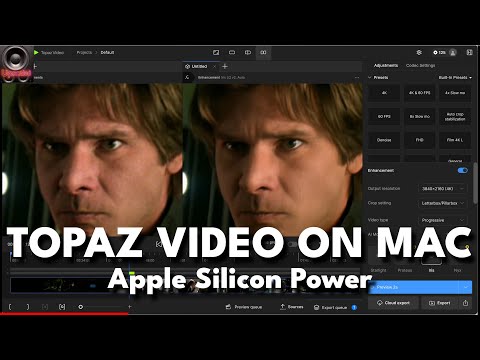 Topaz Video on a MacBook Air M4 - You don't need a GPU for this!