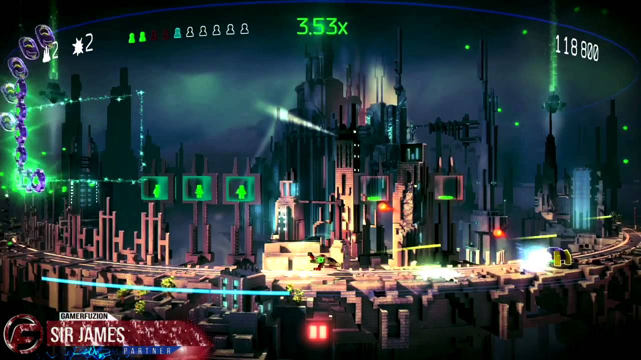 Resogun PS4 Walkthrough Part 1 - YouTube