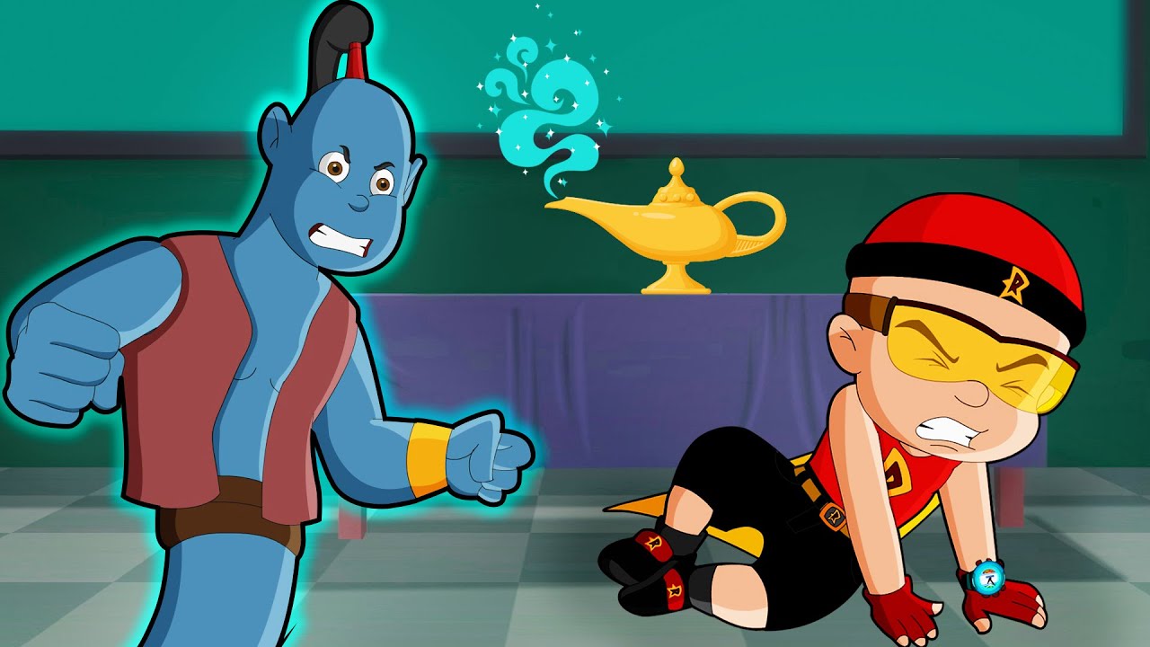 Mighty Raju vs The Angry Genie | Cartoon for kids | Funny Videos For ...