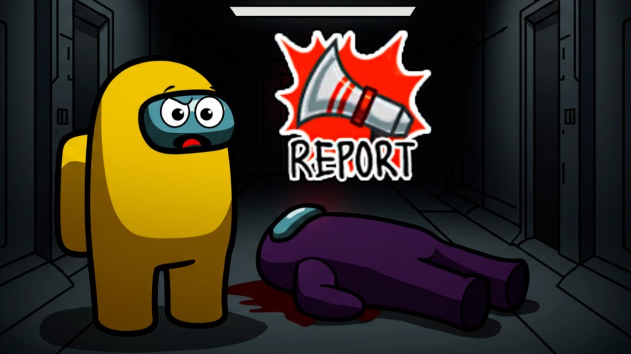O SELF REPORT no Among Us - YouTube